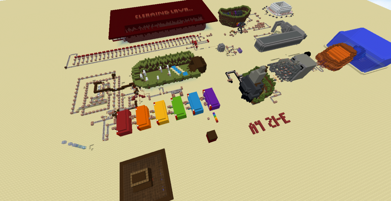 Minigame Mania Minecraft Map