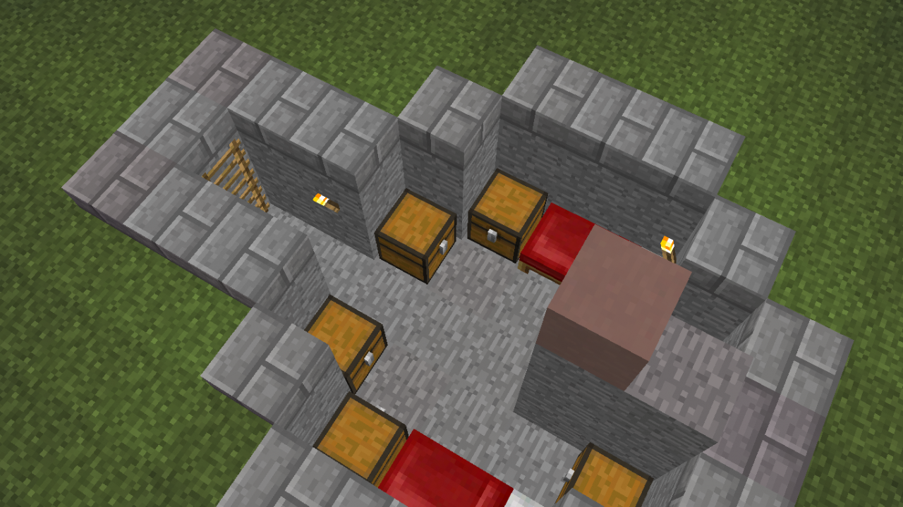 AT Bunker with Tank Turret Minecraft Map