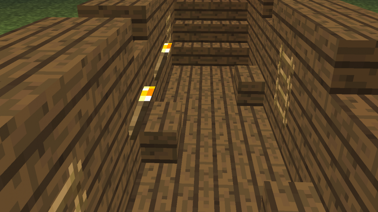 small Section of a trench Minecraft Map
