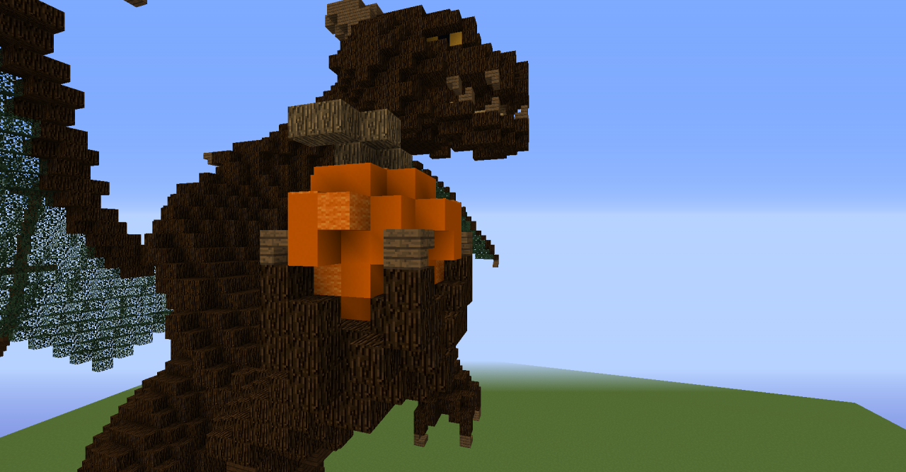 Dragon of the Haunted Forest Minecraft Map