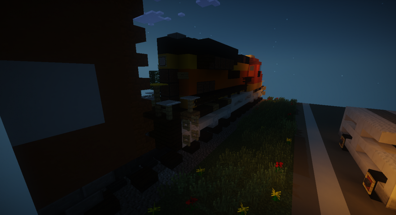 BNSF SD70ACe Minecraft Map
