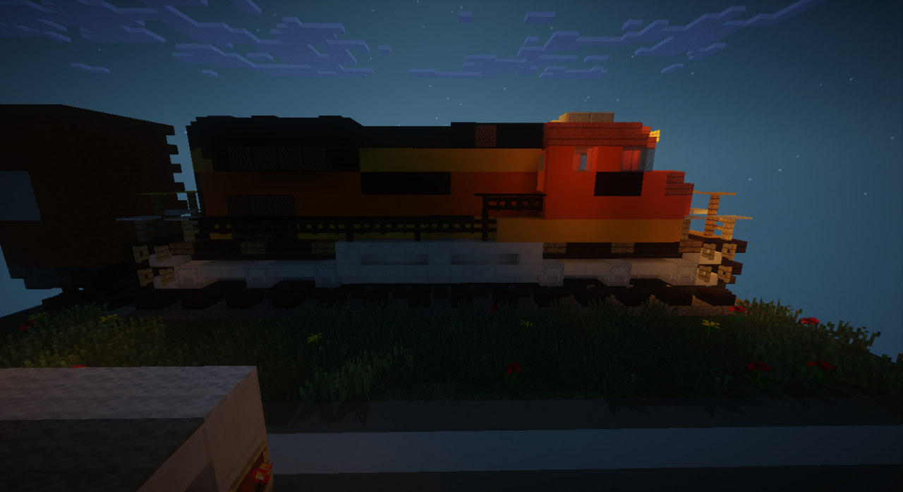 BNSF SD70ACe Minecraft Map
