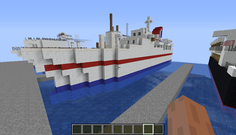 FICTIONAL SHIPPING Minecraft Map