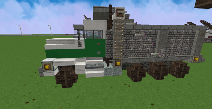 MACK RD TRI-AXLE DUMP-TRUCK Minecraft Map