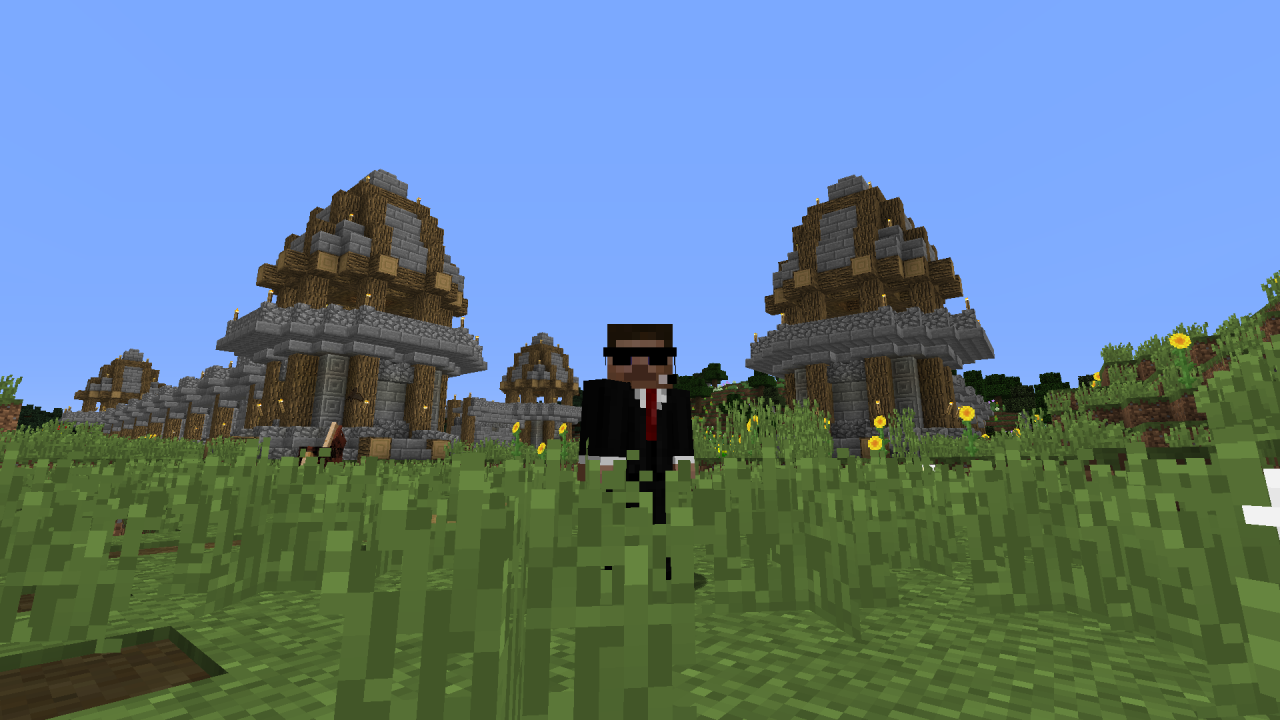 Medieval Wall with Defence Tower Minecraft Map