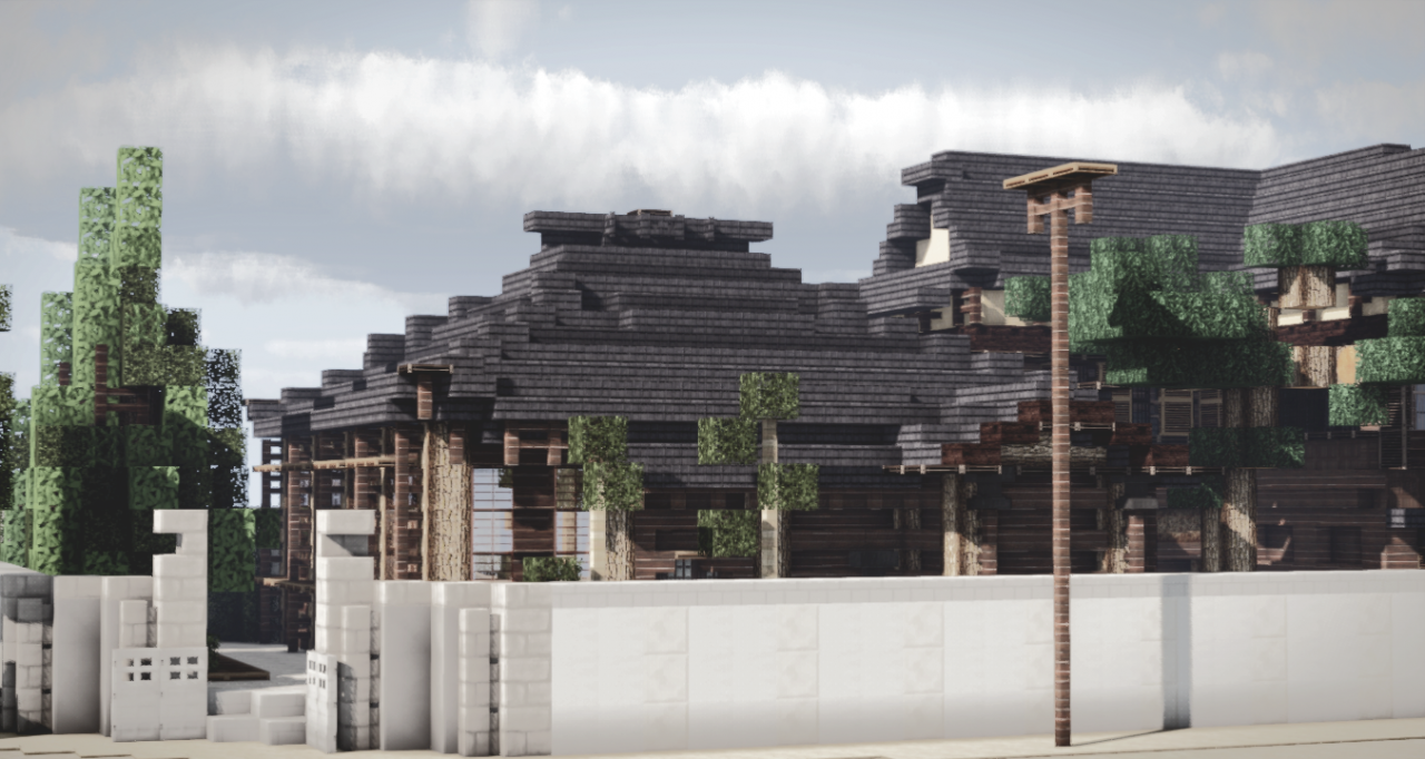 Yogaku-ji, Fukagawa, Fukagawa Ward, Tokyo, Kanto, Japan Minecraft Map