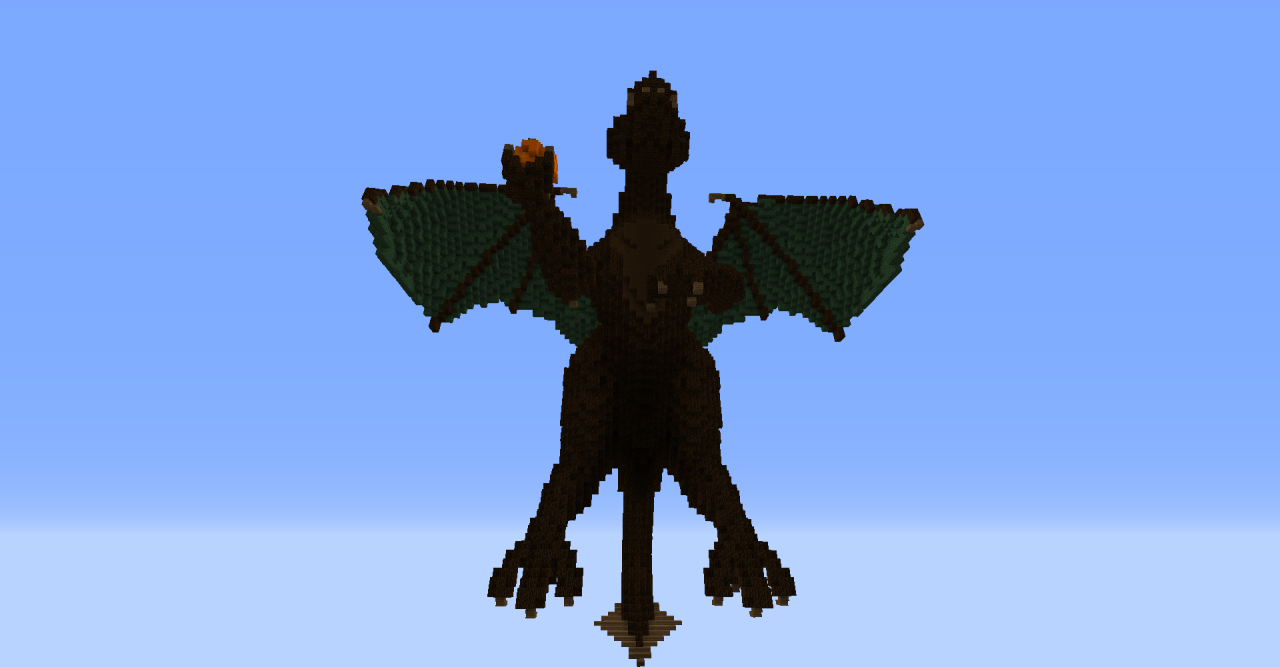 Dragon of the Haunted Forest Minecraft Map