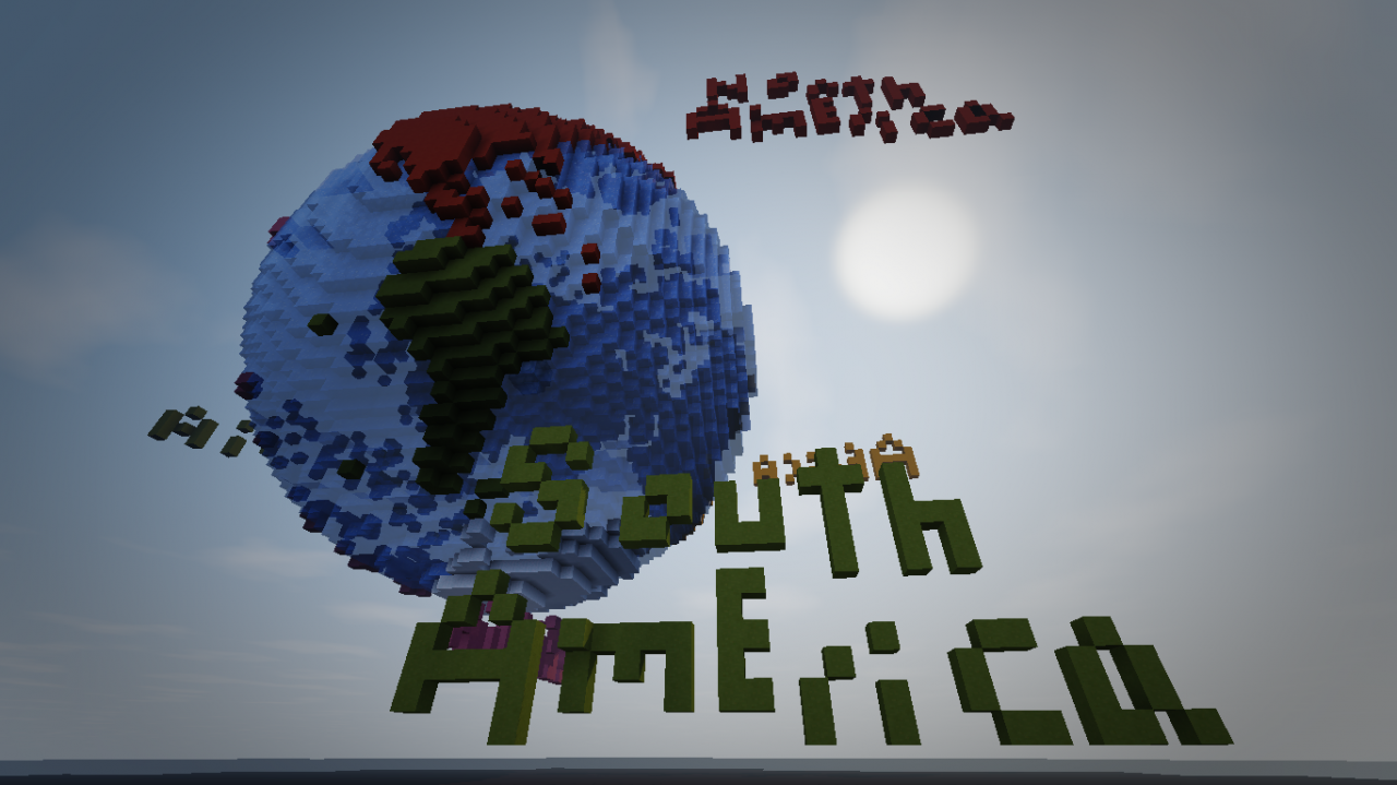 Globe and Map Minecraft Map