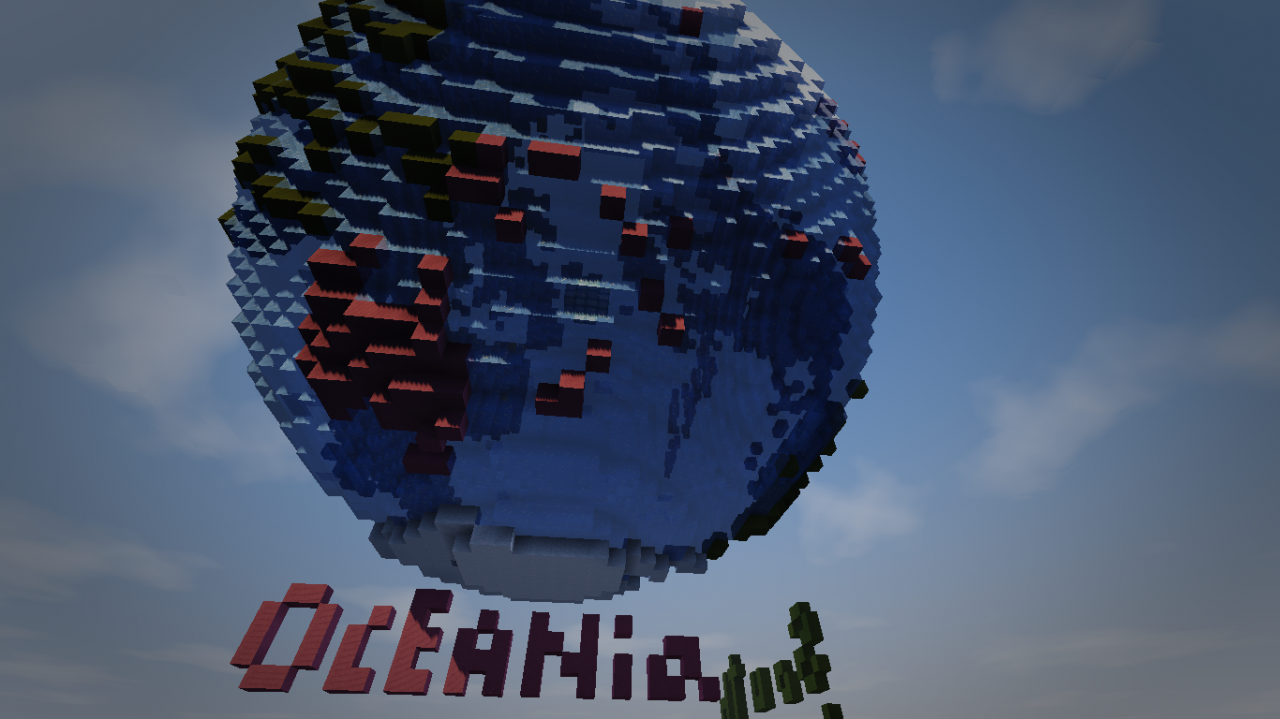 Globe and Map Minecraft Map