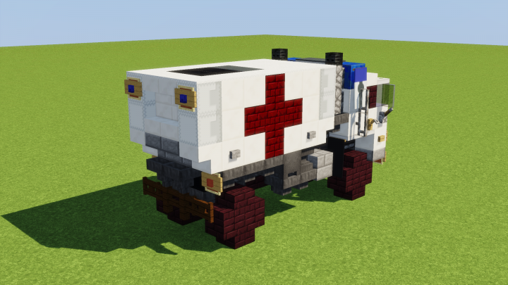Ambulance Truck Minecraft Map