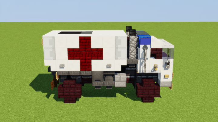 Ambulance Truck Minecraft Map