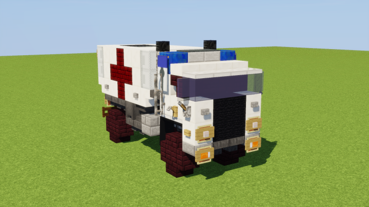 Ambulance Truck Minecraft Map