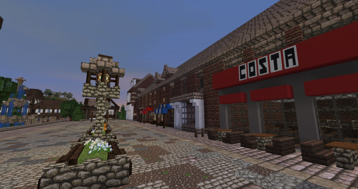 Thistlewhaite - A British Town Minecraft Map