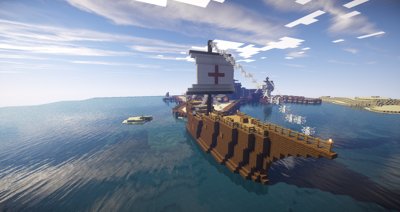 Lands of Templars | War Minecraft Map