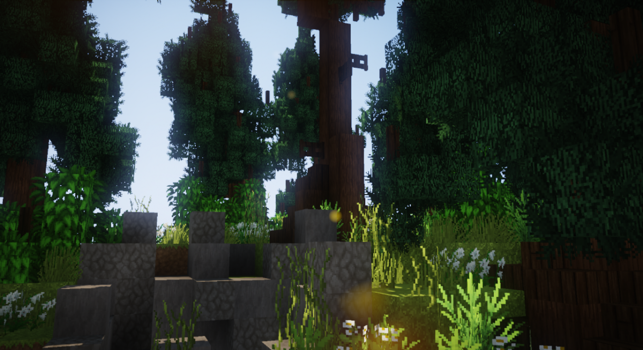 A Pine Island Minecraft Map