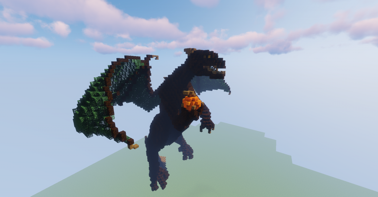 Dragon of the Haunted Forest Minecraft Map