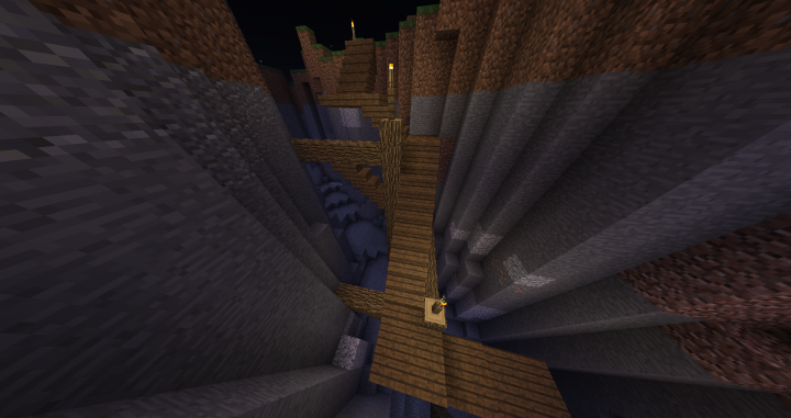 Ravine mine 1 Minecraft Map