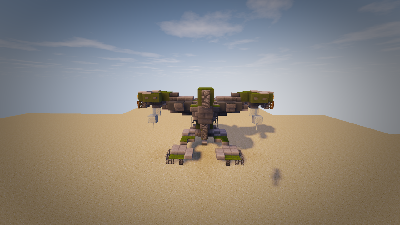 UNSC AV-14 Attack VTOL "Hornet" Minecraft Map
