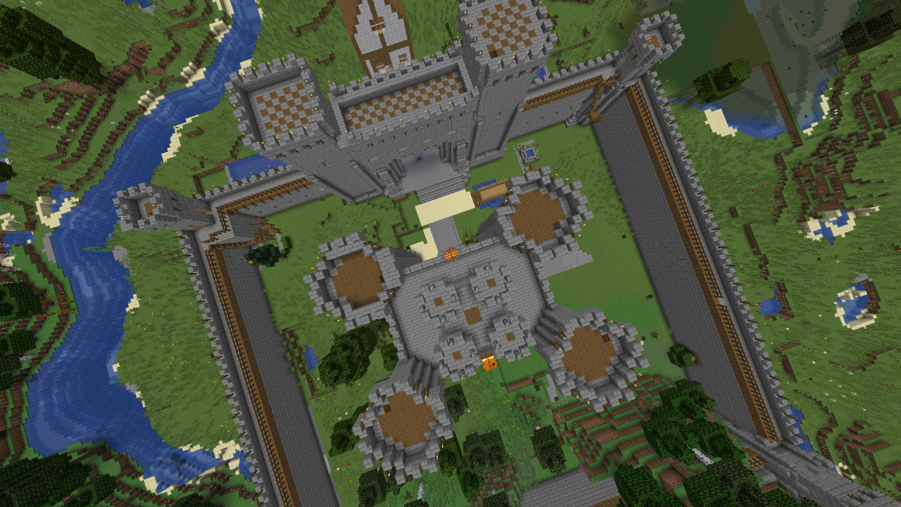 Fortified Castle Minecraft Map