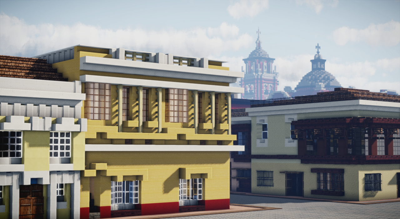 191 Jirón Huancavelica, San Agustin, Lima, Peru Minecraft Map