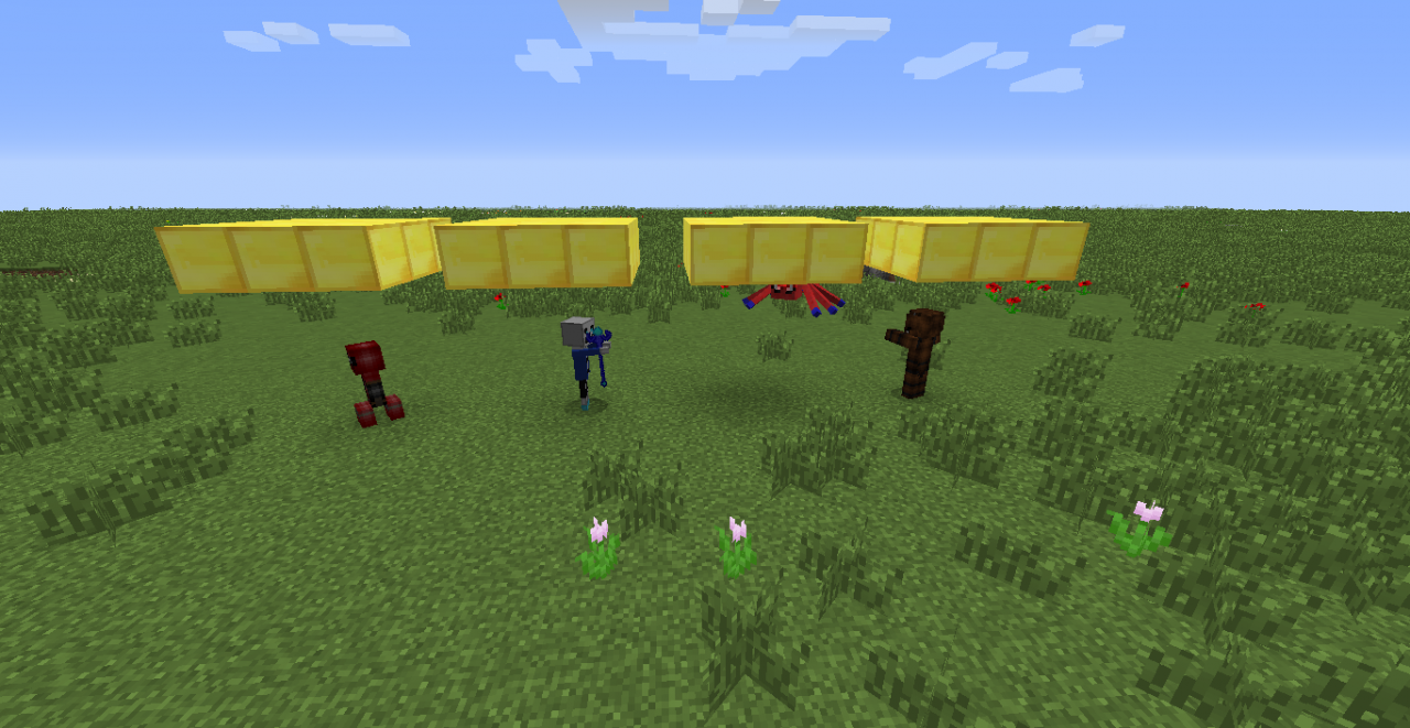 Pack com Personagens de Desenhos Minecraft Texture Pack