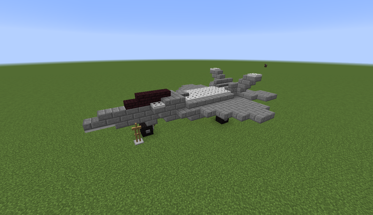 USAF Lockheed Martin F-22 Raptor | 1:1 Scale Minecraft Map