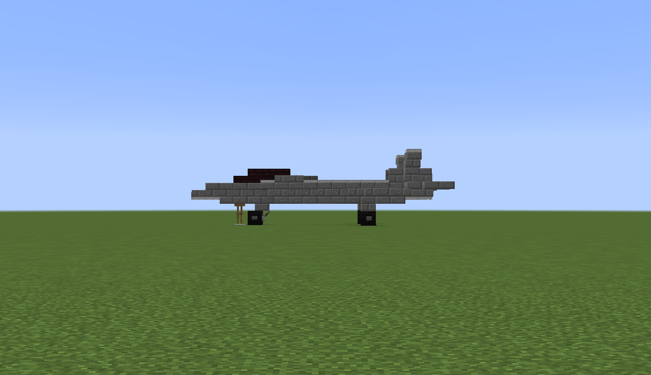USAF Lockheed Martin F-22 Raptor | 1:1 Scale Minecraft Map