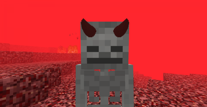 DEMON DEVIL HORNS & BAT WINGS | Wearable in Survival Vanilla | No Mods ...