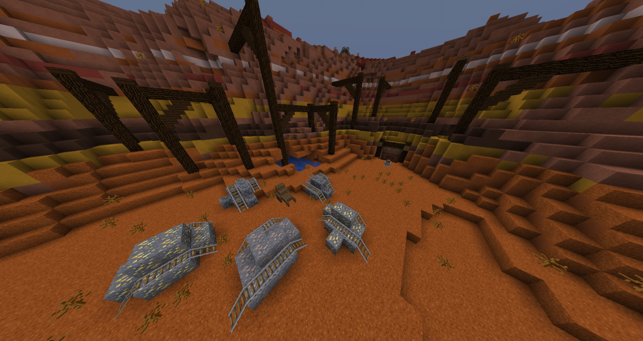 Mesa house 1 Minecraft Map