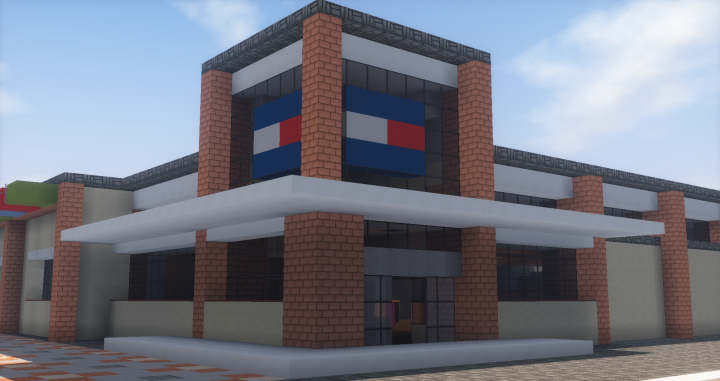 Ørestad Financial Centre & Outlet Minecraft Map