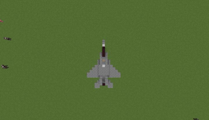 McDonnell Douglas F-15E Strike Eagle | 1:1 Scale Minecraft Map