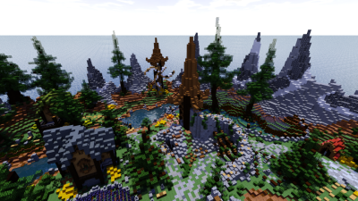 Medieval HUB Minecraft Map