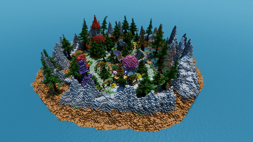 Medieval HUB Minecraft Map