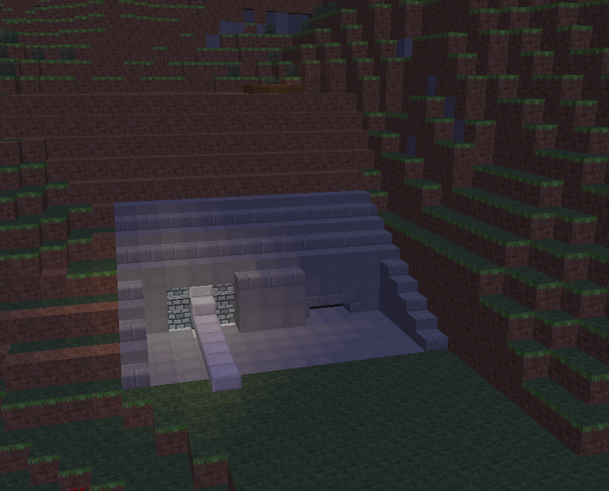 WW2 German 7.5cm AT Gun Bunker Minecraft Map