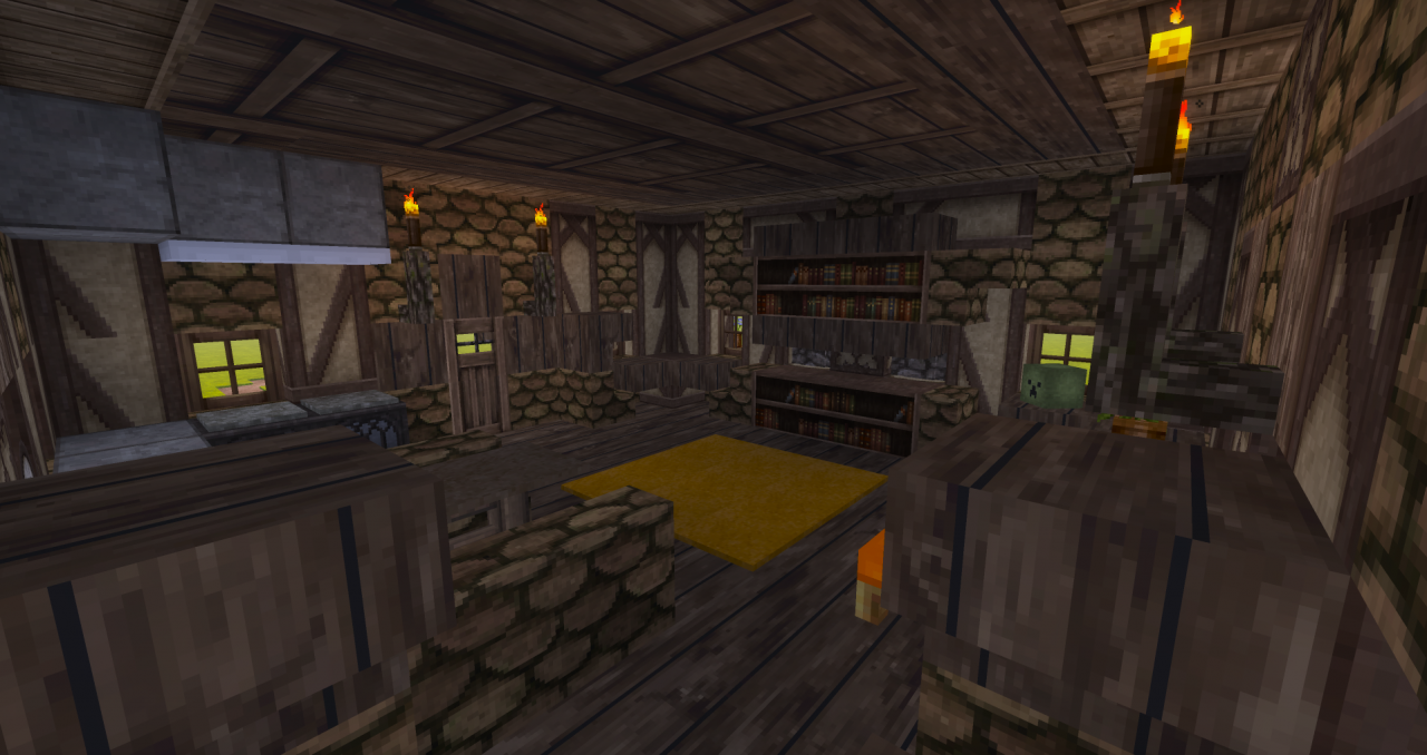 Small House + Schematic Minecraft Map