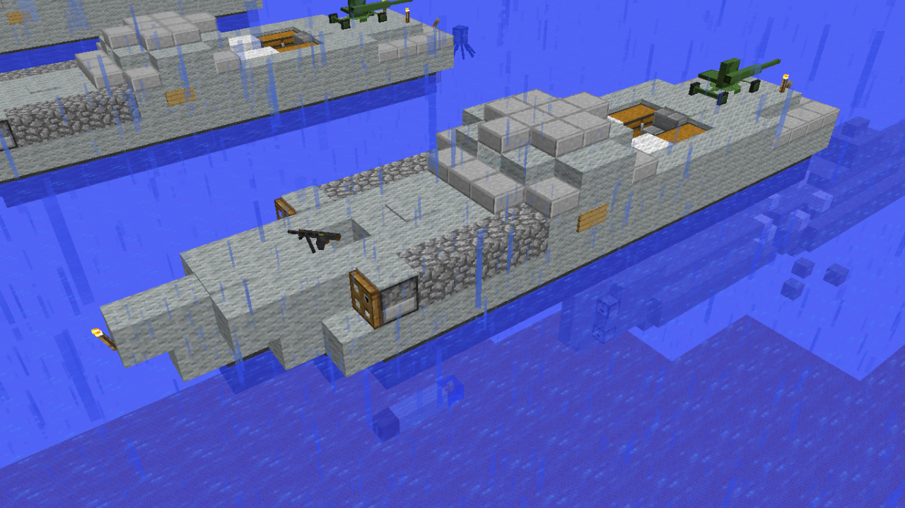 E-Boat inspired by German WW2 designes Minecraft Map