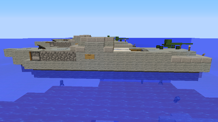 E-Boat inspired by German WW2 designes Minecraft Map