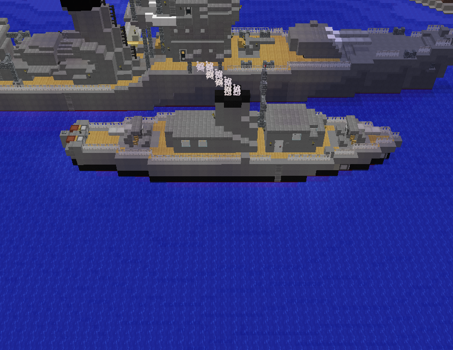 fictional WW2 Torpedoboat Minecraft Map