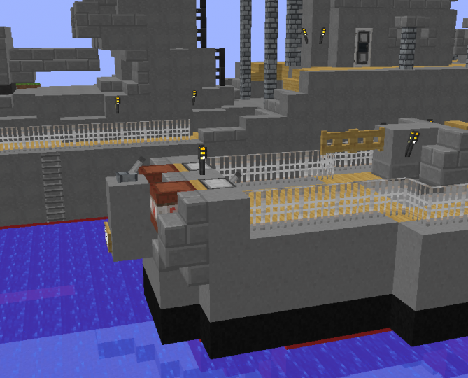 fictional WW2 Torpedoboat Minecraft Map