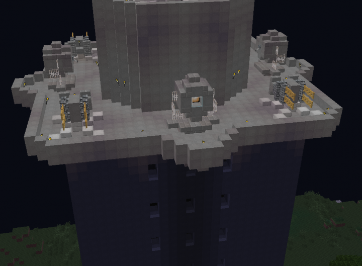 Flaktower inspired by German WW2 Designes Minecraft Map