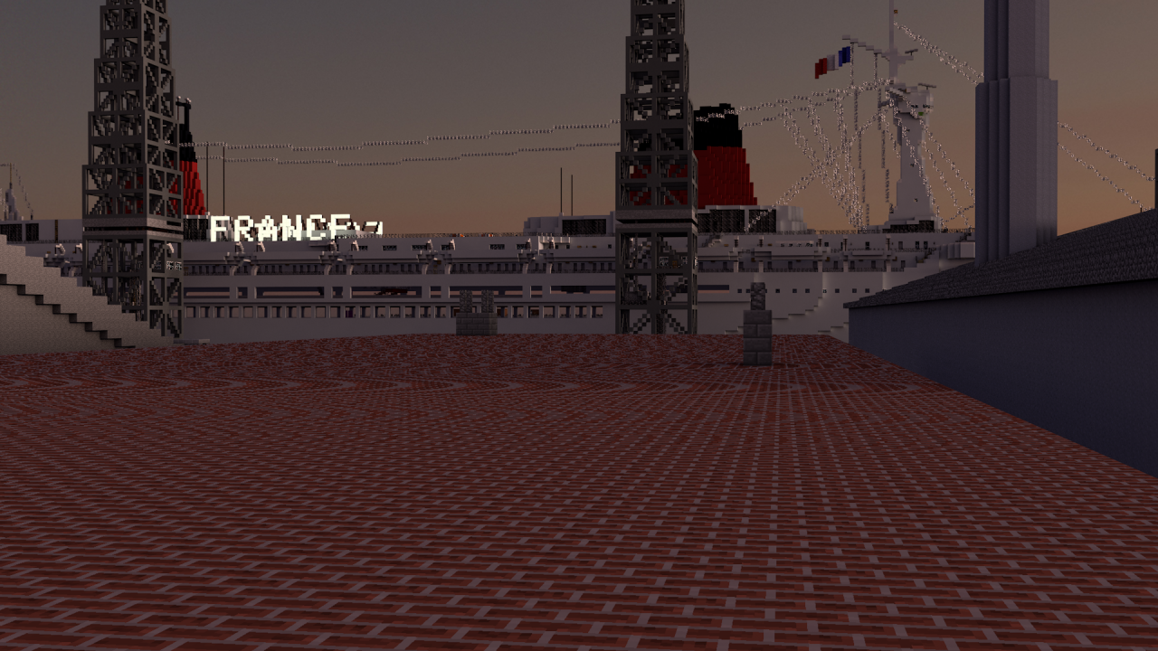 SS France Minecraft Map