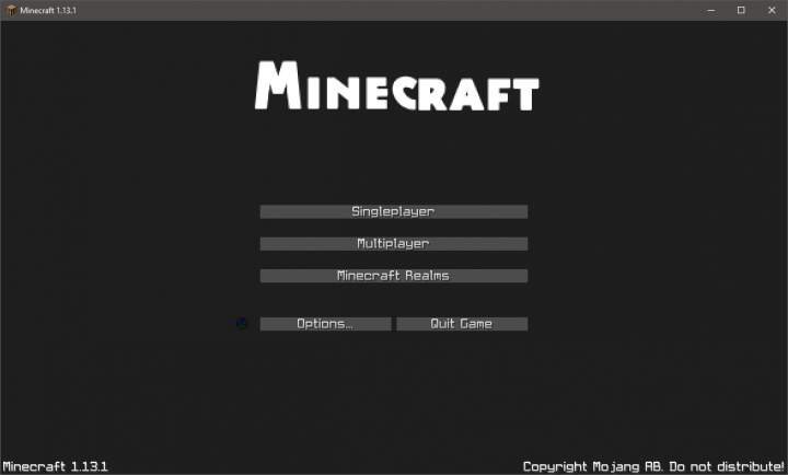 GUI Texurepack | Black. Texture (clean & minimals) Minecraft Texture Pack