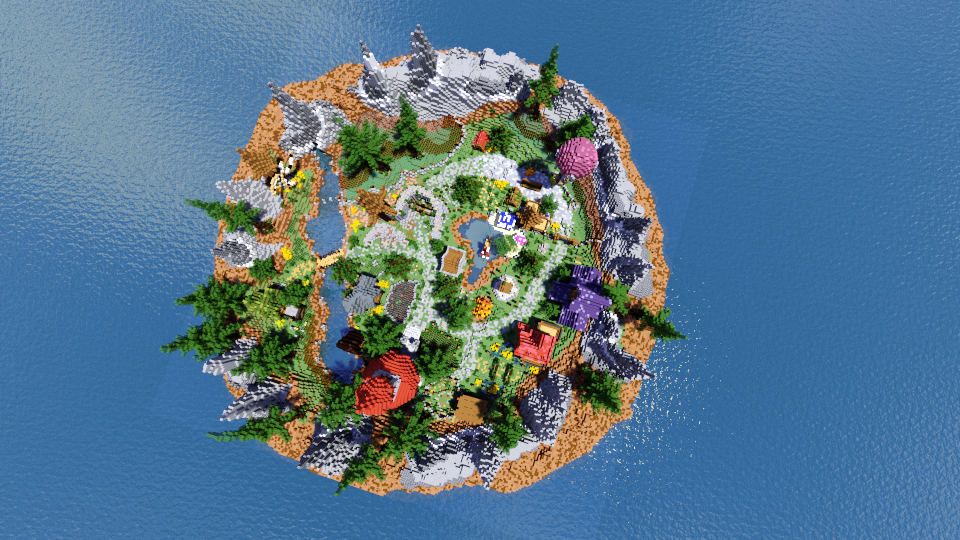 Medieval HUB Minecraft Map