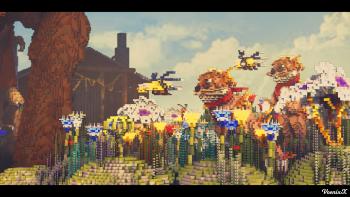 The marsh house Minecraft Map