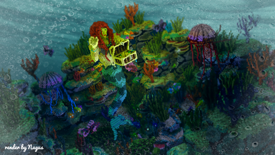 Team Alvyre | Ocean - Mermaid Minecraft Map
