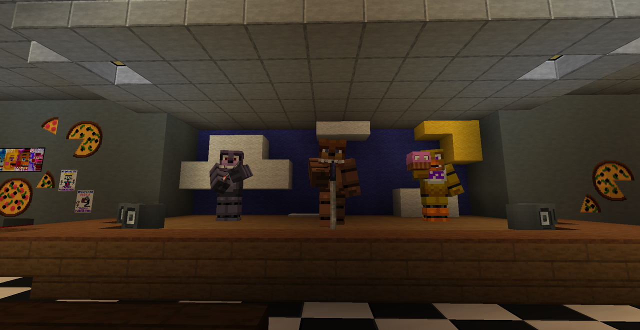 Fnaf Minecraft Collectors Edition Minecraft Map