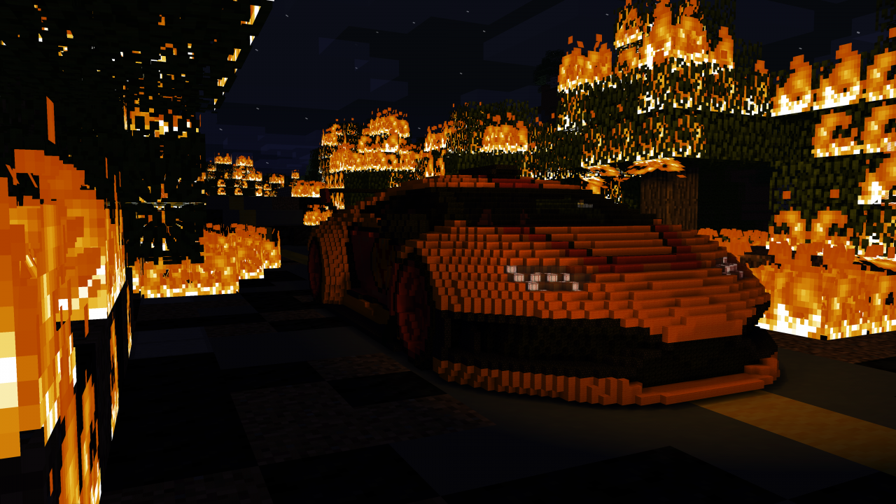 Happy Halloween 2018! (Widebody Lamborghini Huracán) Minecraft Map