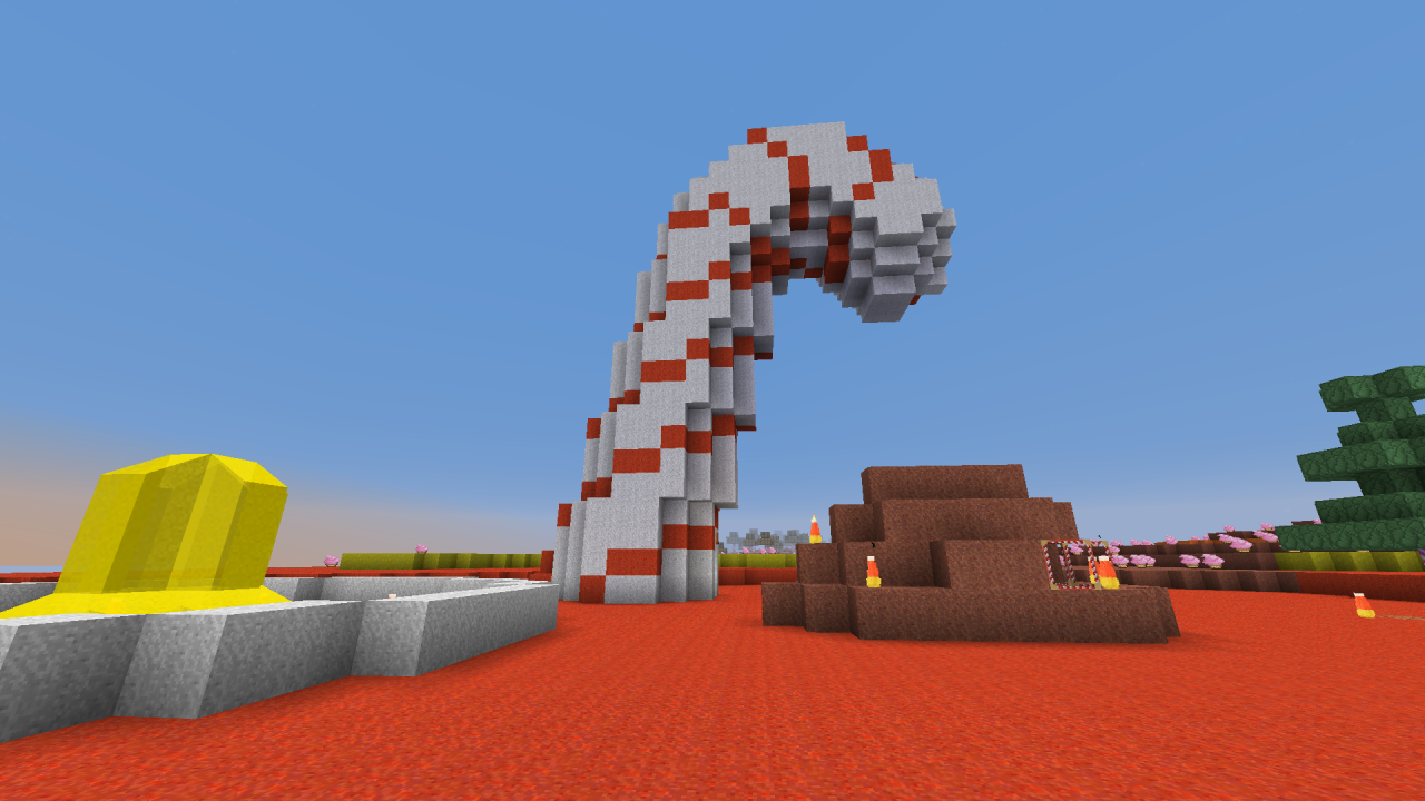 The Candy Cane Sweet Shoppe Minecraft Map