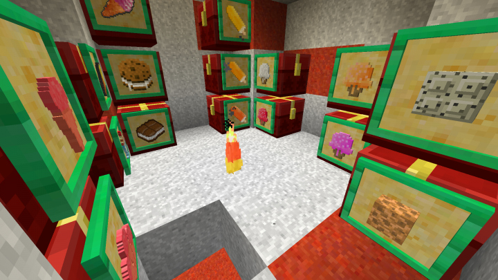 The Candy Cane Sweet Shoppe Minecraft Map