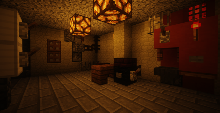 The Ghostbuster's Firehouse Minecraft Map